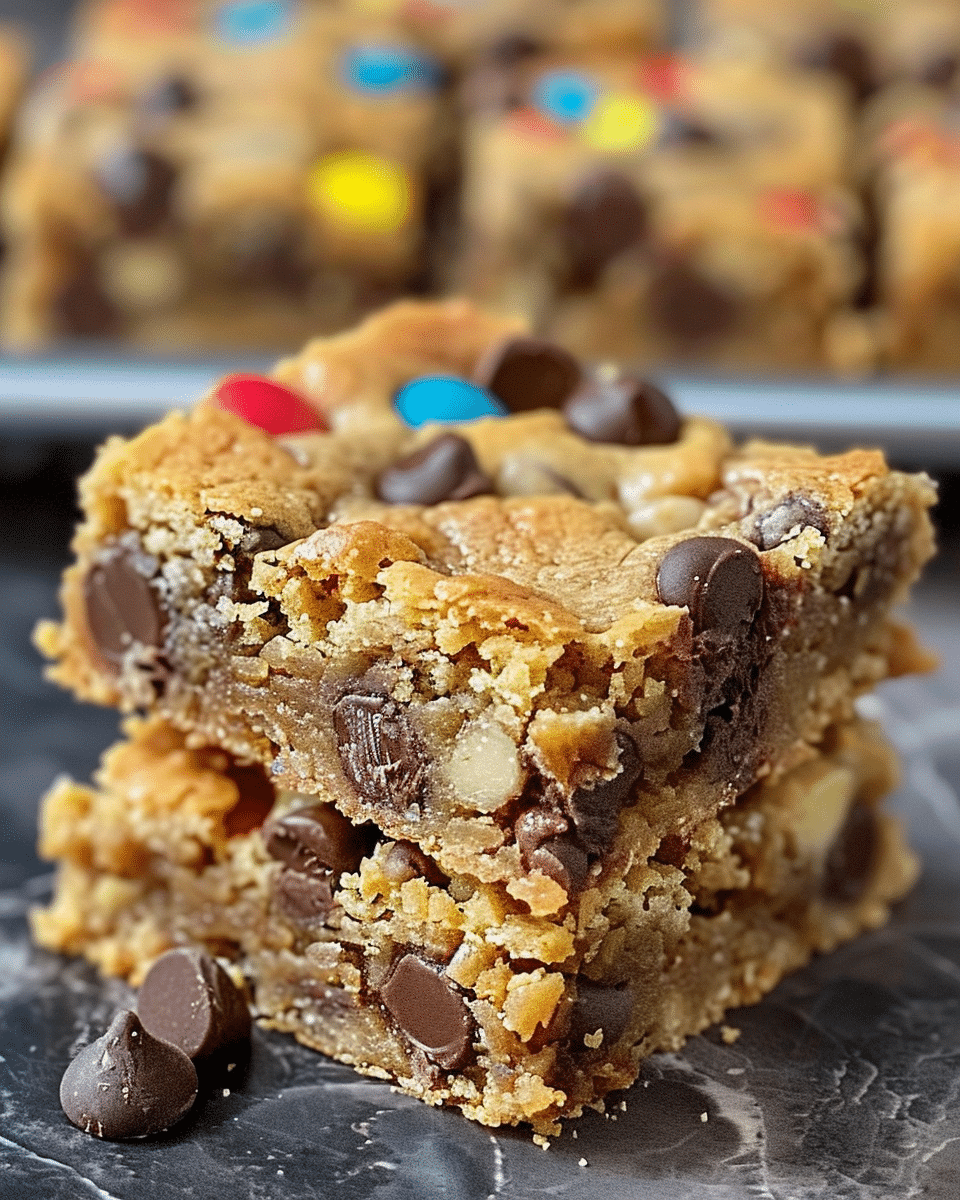 Monster Cookie Bars | Sue Recipe