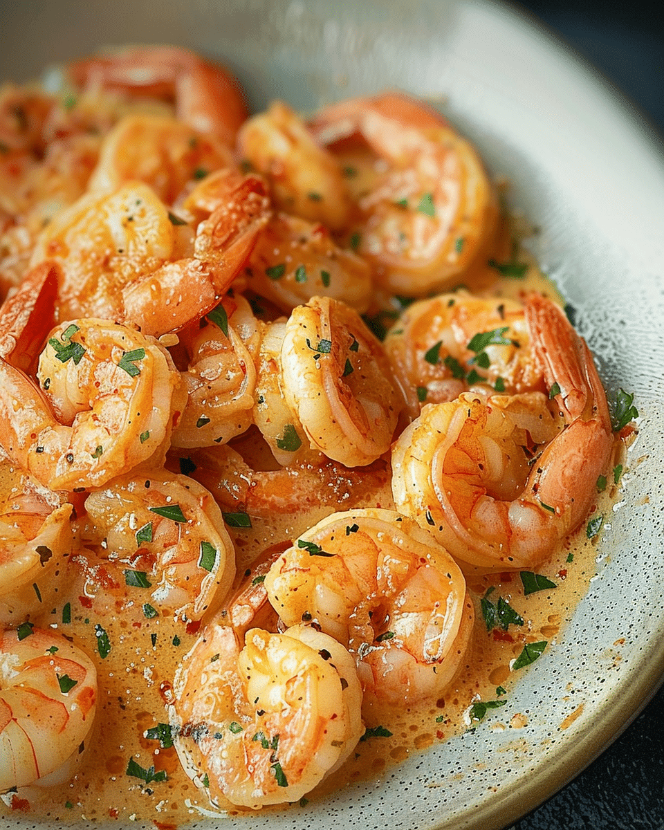 Creamy Garlic Shrimp | Sue Recipe