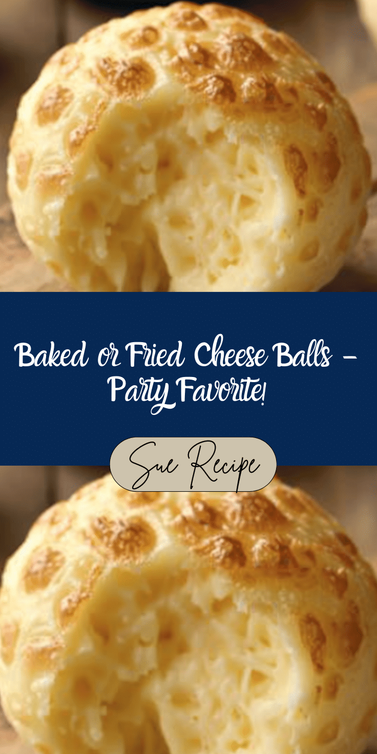 Golden Cheese Balls | Sue Recipe