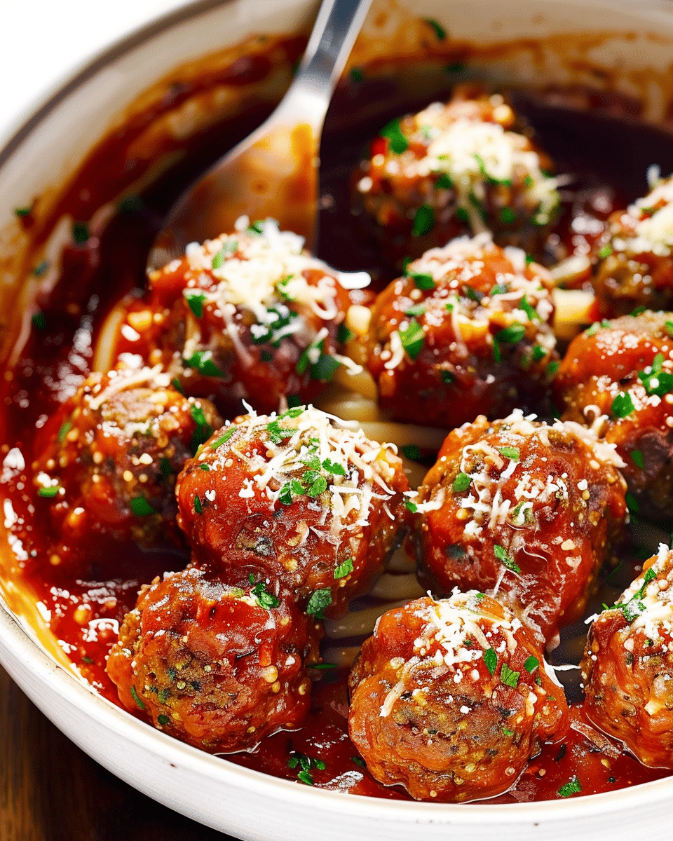 Juicy Oven-Baked Beef Meatballs | Sue Recipe