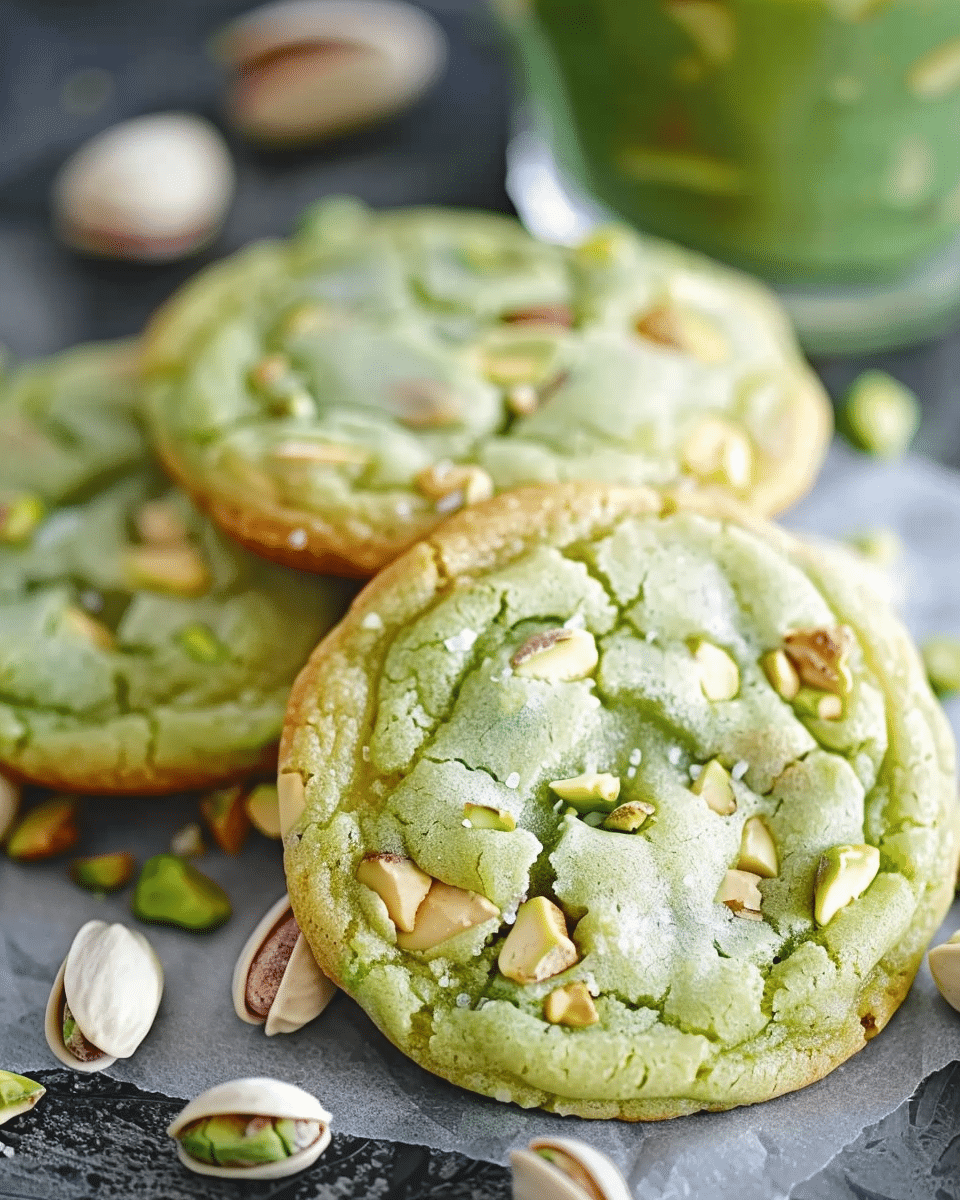 Pistachio Pudding Cookies | Sue Recipe