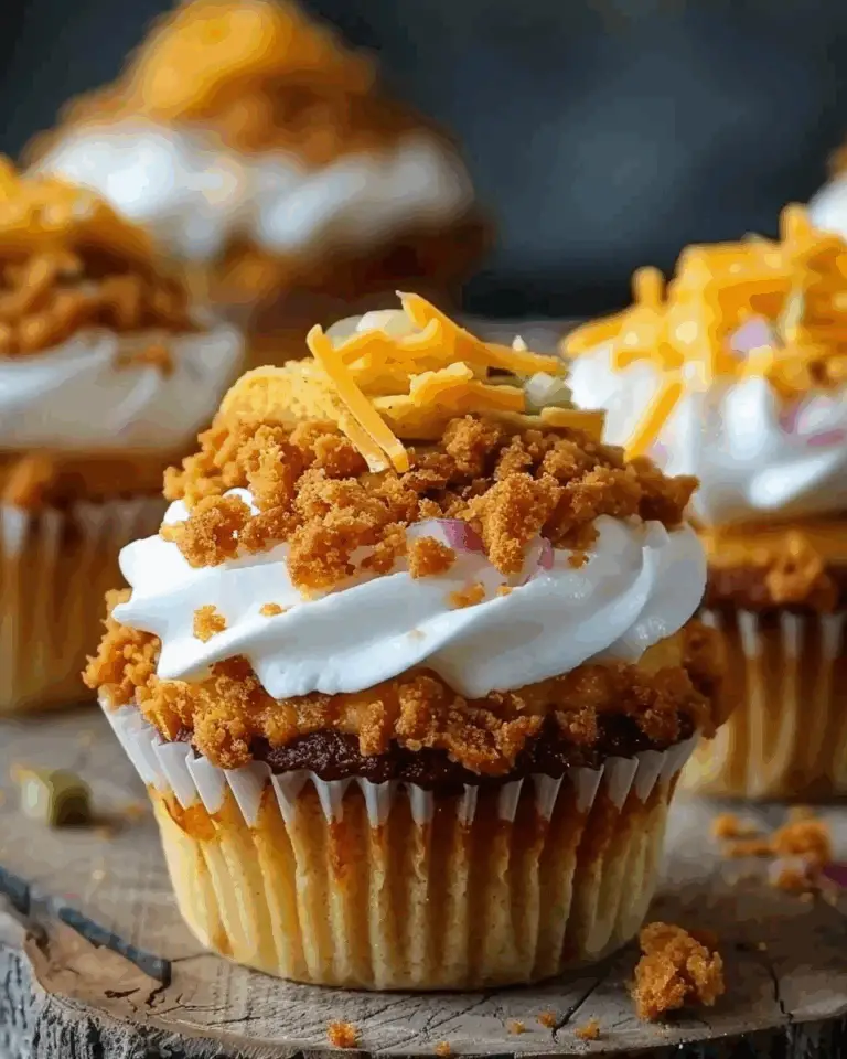 Crispy Taco Cupcakes | Sue Recipe