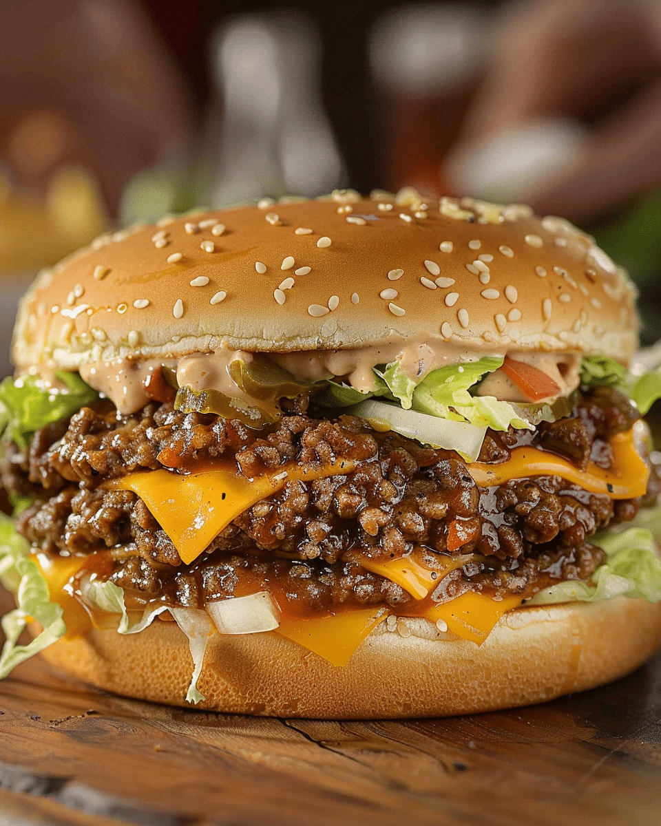 Big Mac Sloppy Joes (with Secret Sauce!) | Sue Recipe