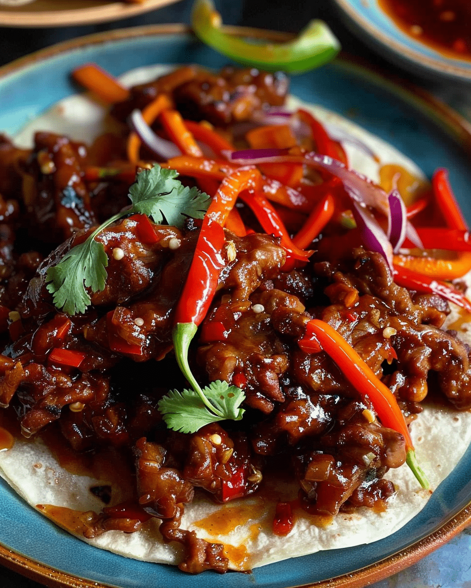 Crispy Sweet Chilli Beef | Sue Recipe