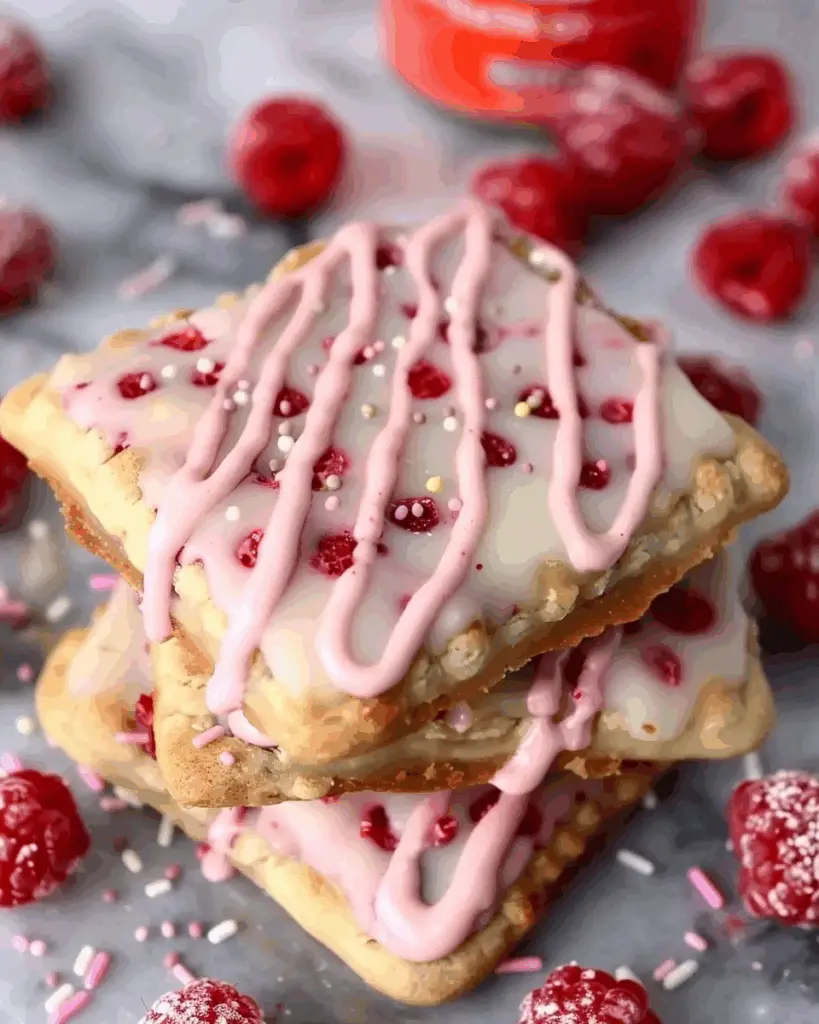 Raspberry Protein Pop Tarts | Sue Recipe
