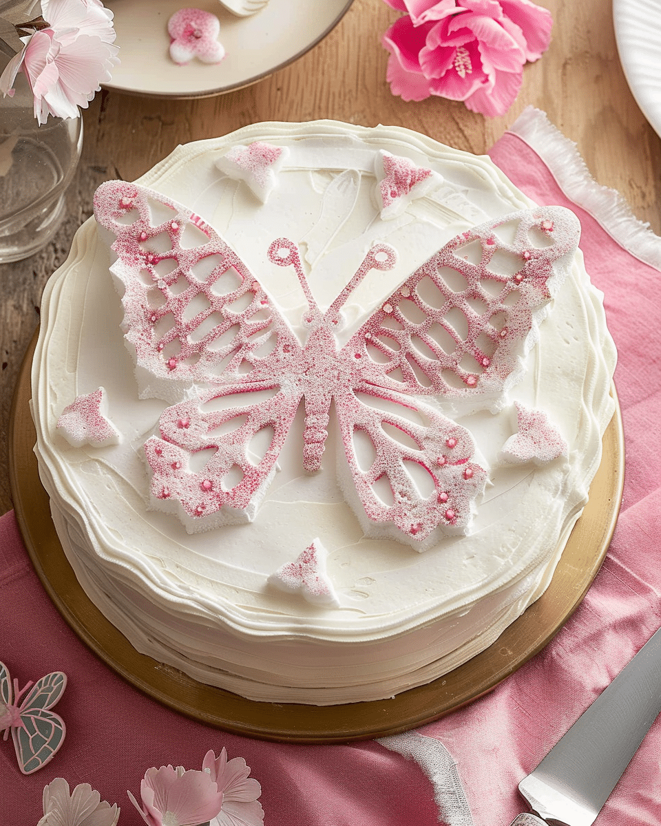 Easy Butterfly Cake | Sue Recipe