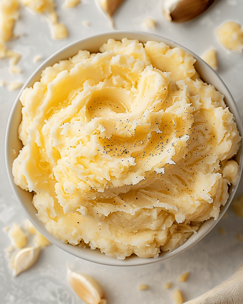 Brown Butter Garlic Mashed Potatoes | Sue Recipe