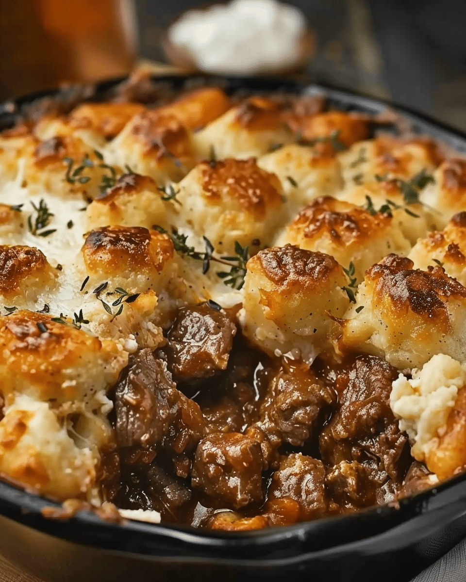 Delicious Angel Beef Casserole | Sue Recipe