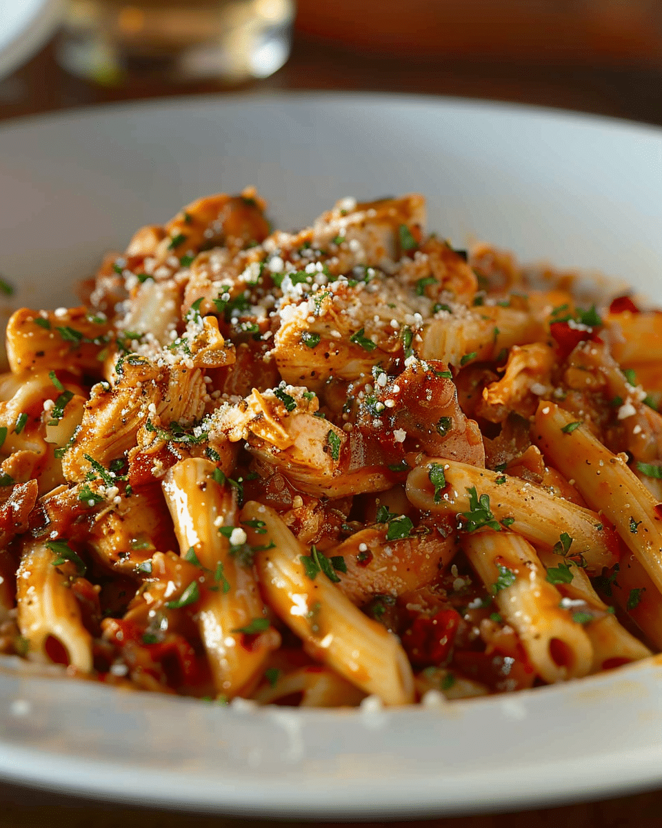Tuscan Chicken Pasta | Sue Recipe