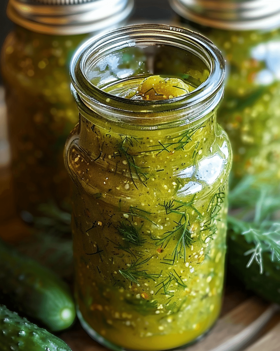 Dill Pickle Hot Sauce | Sue Recipe
