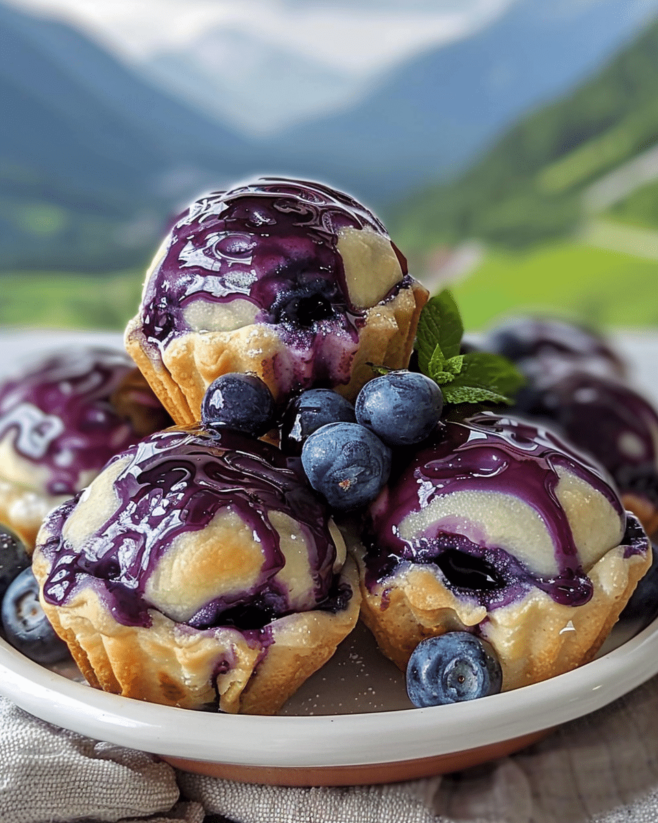 Easy Blueberry Pie Bombs Recipe – Organic Jam & Quick Biscuit Dessert ...