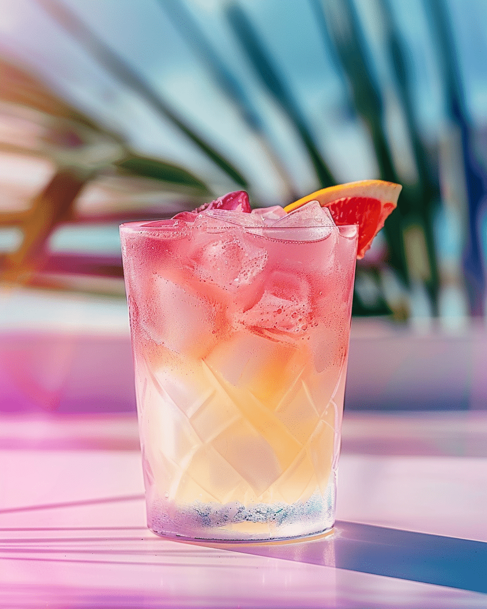 Miami Vice Cocktail: A Tropical Escape in Every Sip | Sue Recipe