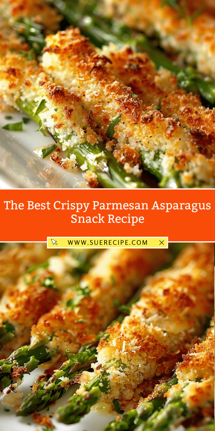 Crispy Parmesan Asparagus Sticks | Sue Recipe