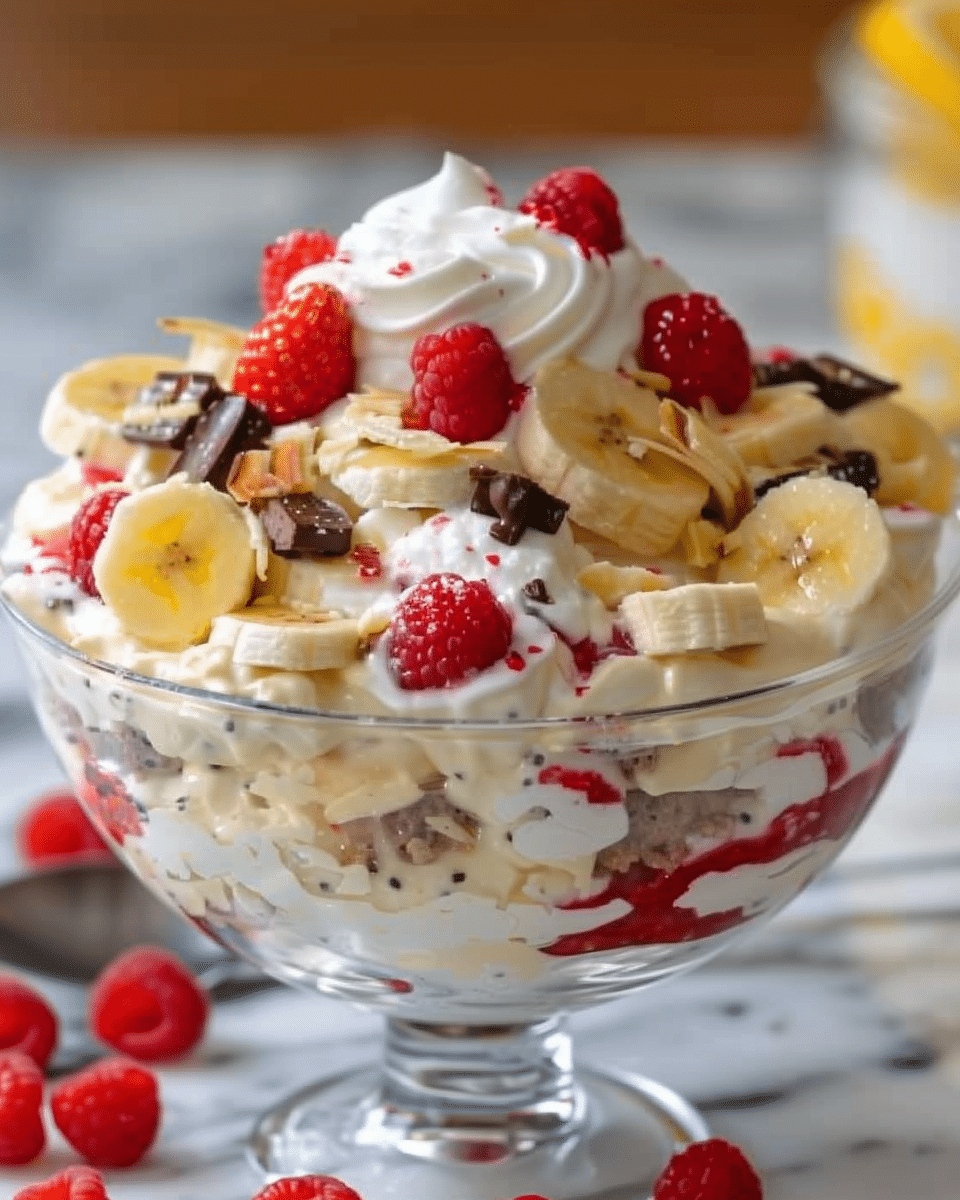 Banana Split Fluff | Sue Recipe