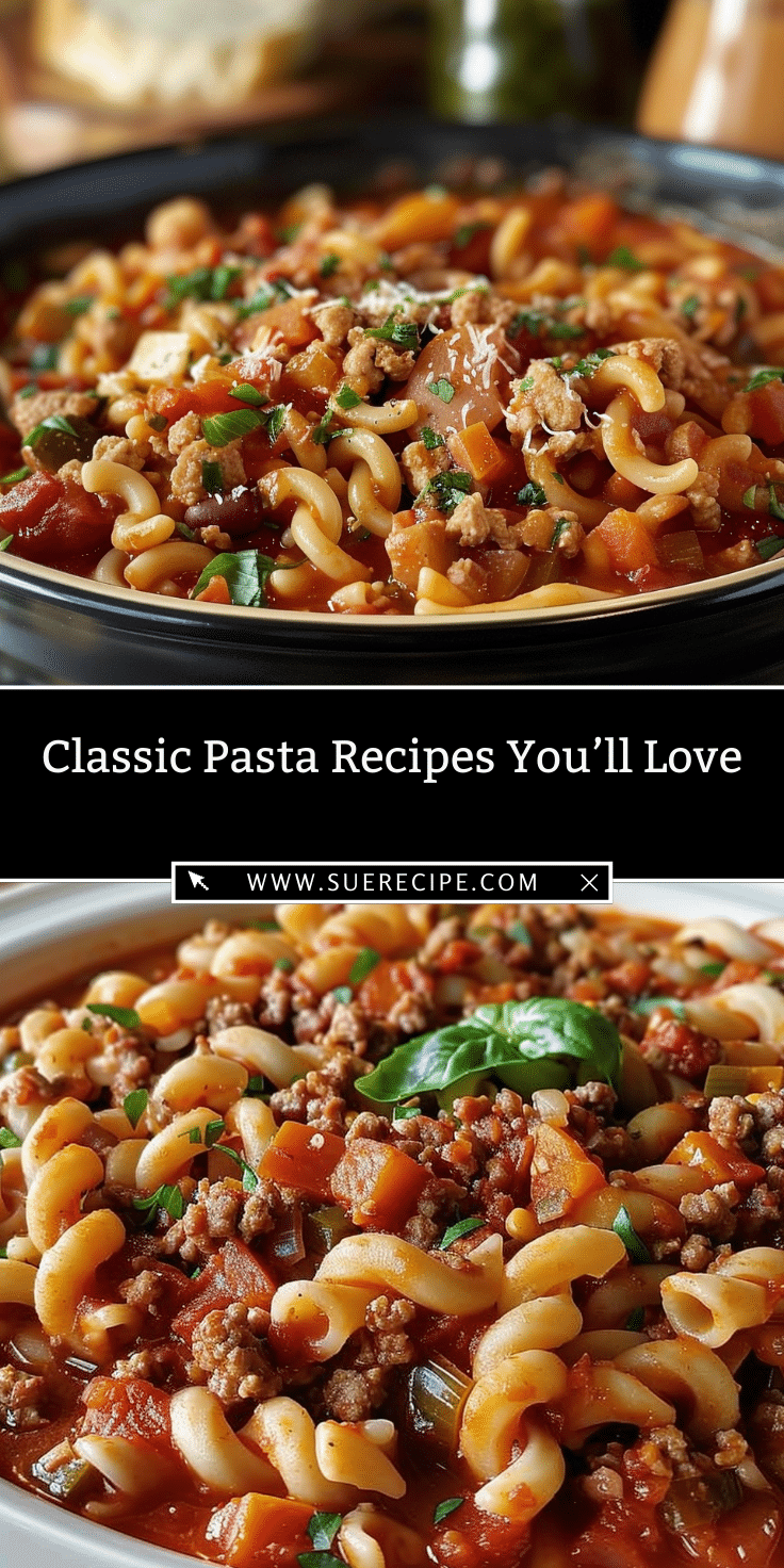 Pasta Fagioli – A Hearty Italian Hug in a Bowl | Sue Recipe