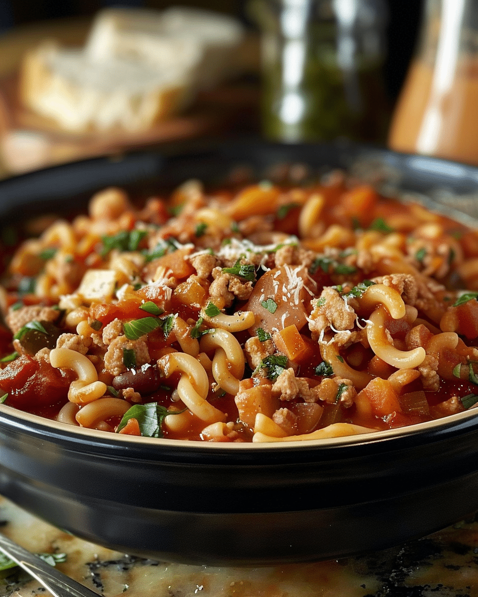 Pasta Fagioli – A Hearty Italian Hug in a Bowl | Sue Recipe