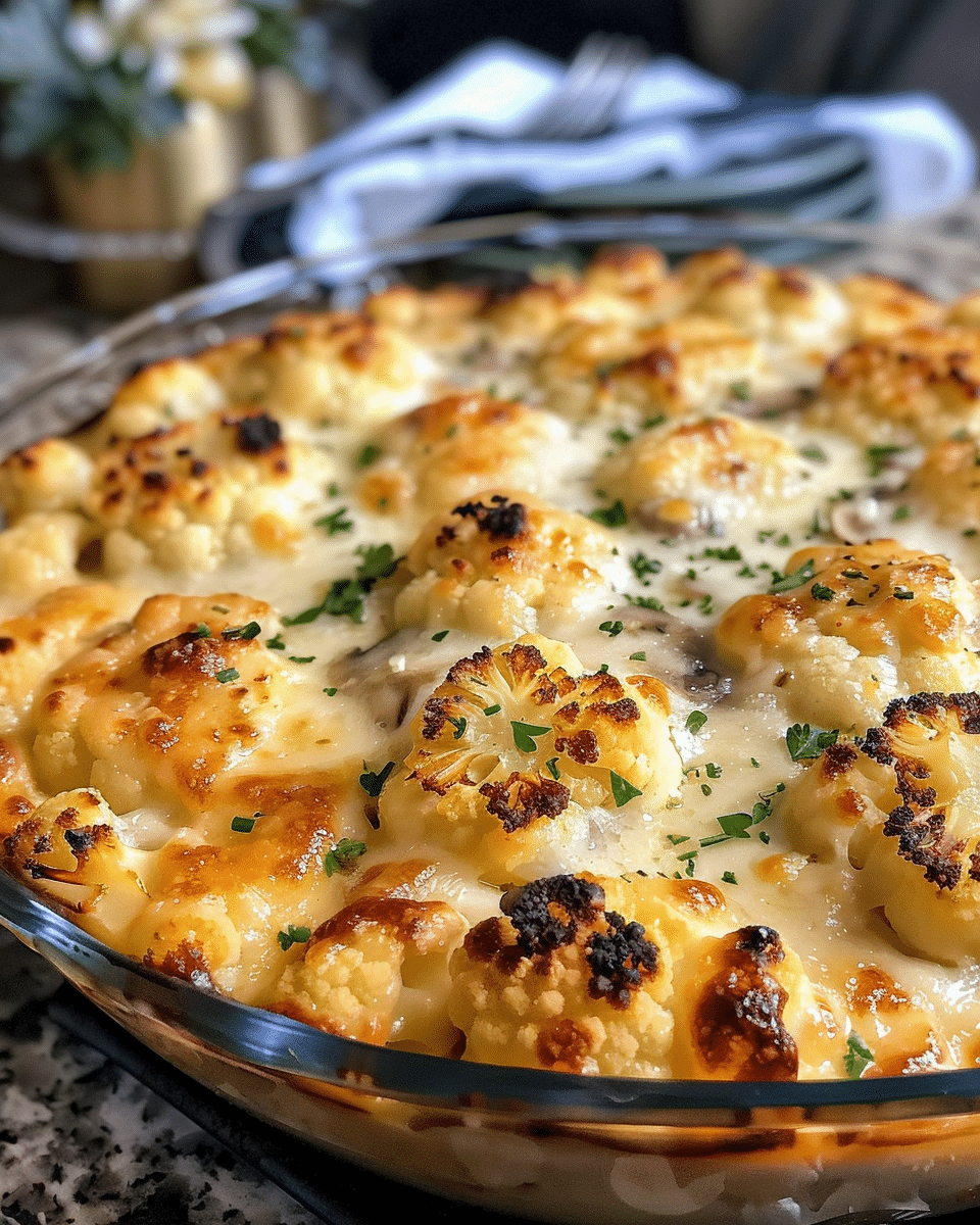 Cauliflower Au Gratin Recipe | Sue Recipe