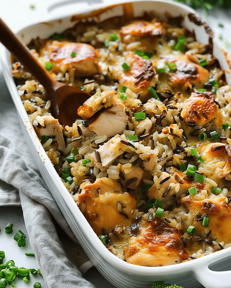 Chicken Wild Rice Casserole | Sue Recipe