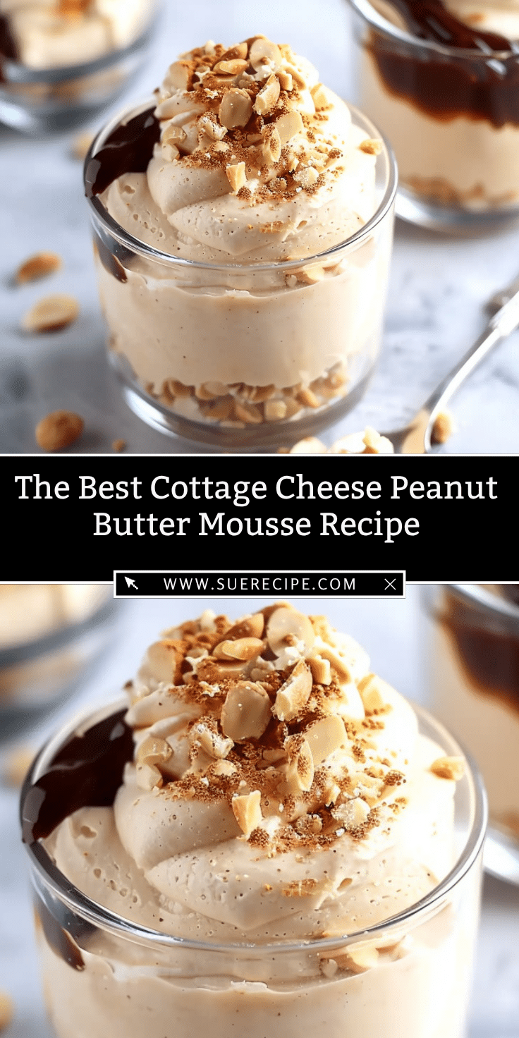 Cottage Cheese Peanut Butter Mousse Sue Recipe