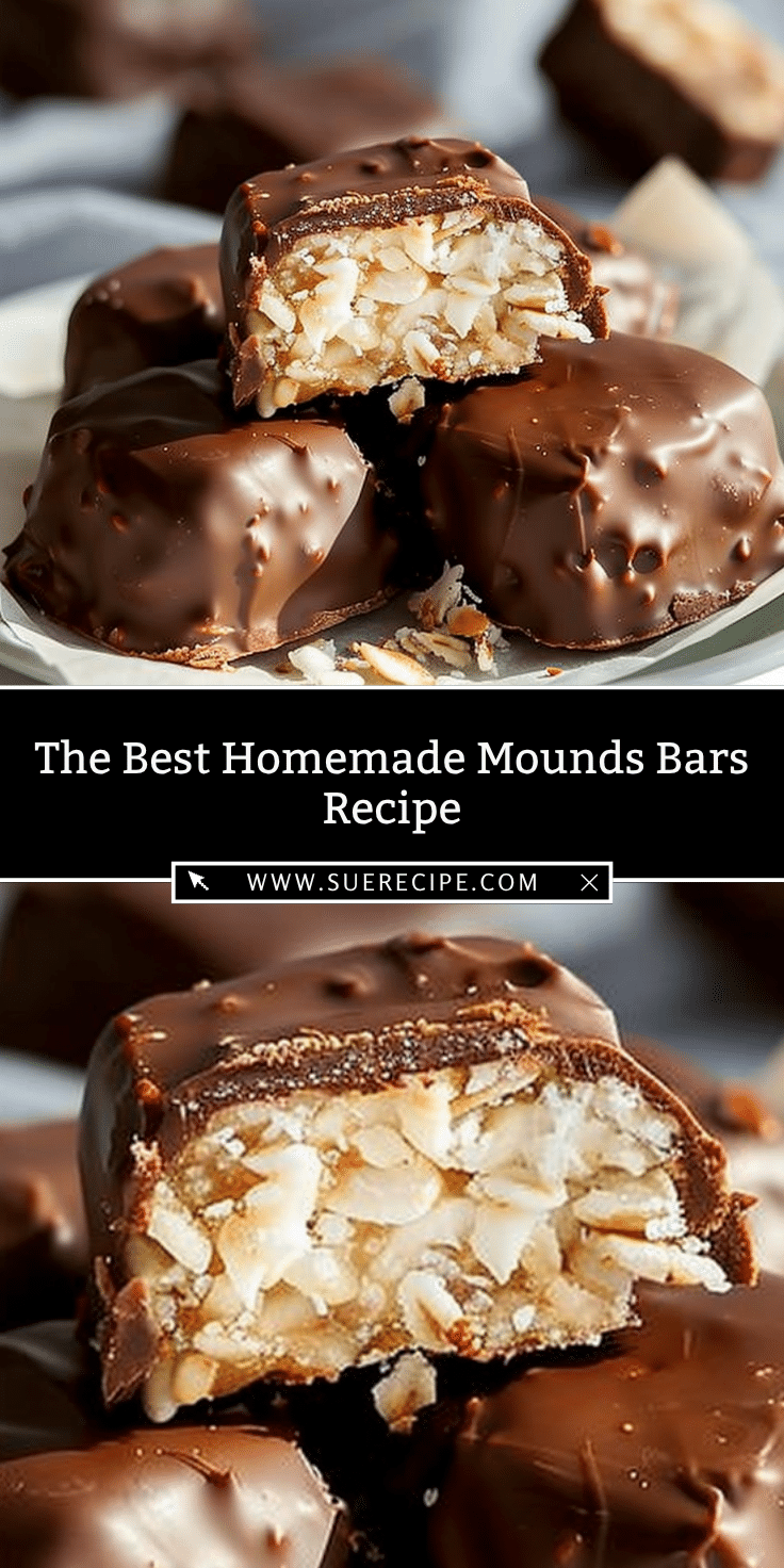 3‑Ingredient Mounds Bars | Sue Recipe