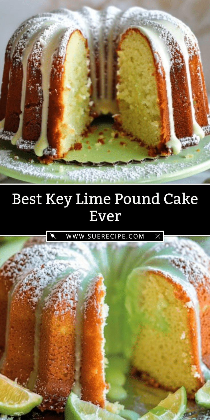 Key Lime Pound Cake | Sue Recipe