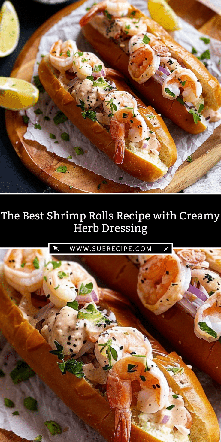 Shrimp Rolls with New England–Style Dressing | Sue Recipe