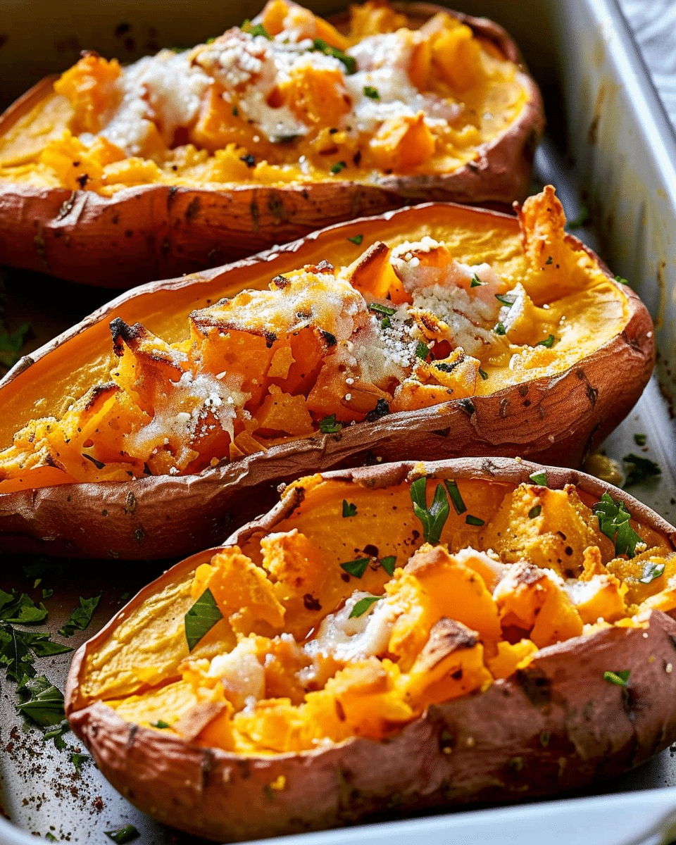 Baked Sweet Potatoes | Sue Recipe