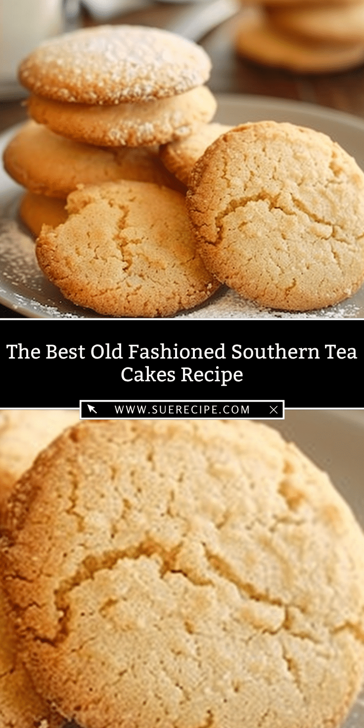 Old Fashioned Southern Tea Cakes | Sue Recipe
