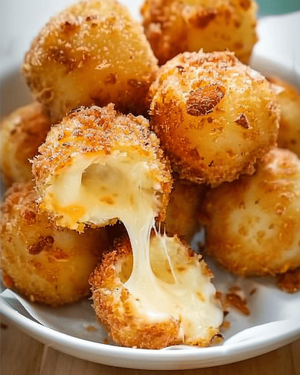 Crispy Fried Cheese Balls – Golden Crunch Meets Gooey Delight! | Sue Recipe