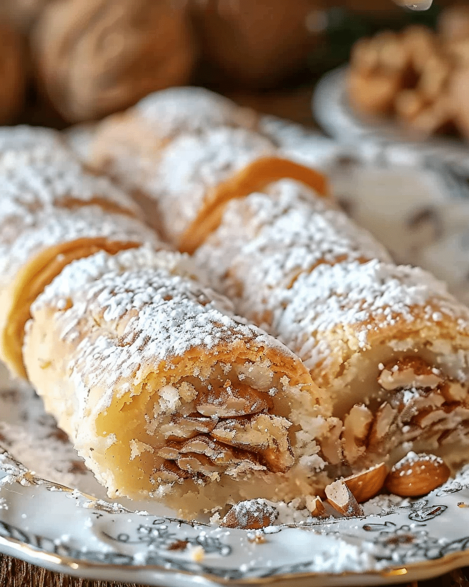 Italian Nut Roll Cookies Recipe | Sue Recipe