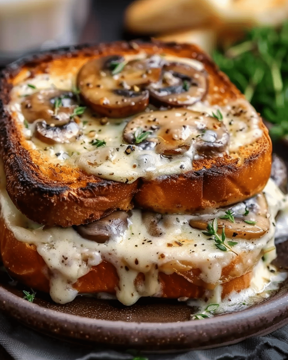 Swiss Mushroom Melt Delight | Sue Recipe