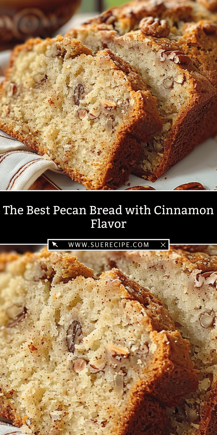 Southern-Style Pecan Bread | Sue Recipe