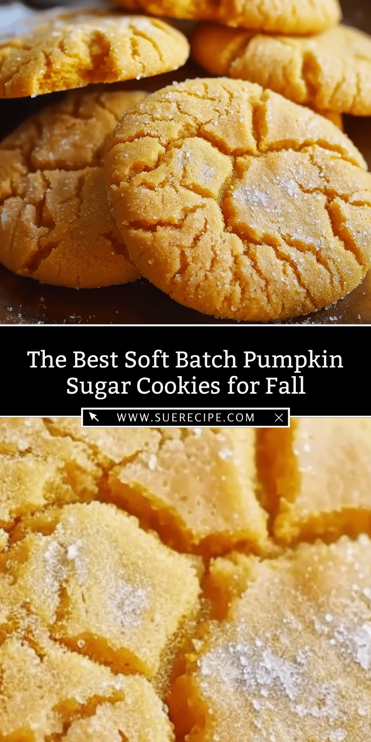 Soft Batch Pumpkin Sugar Cookies | Sue Recipe
