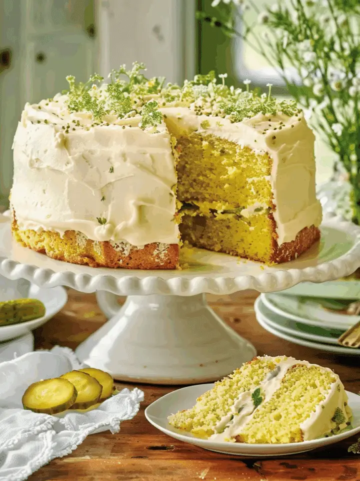 Dill Pickle Cake | Sue Recipe