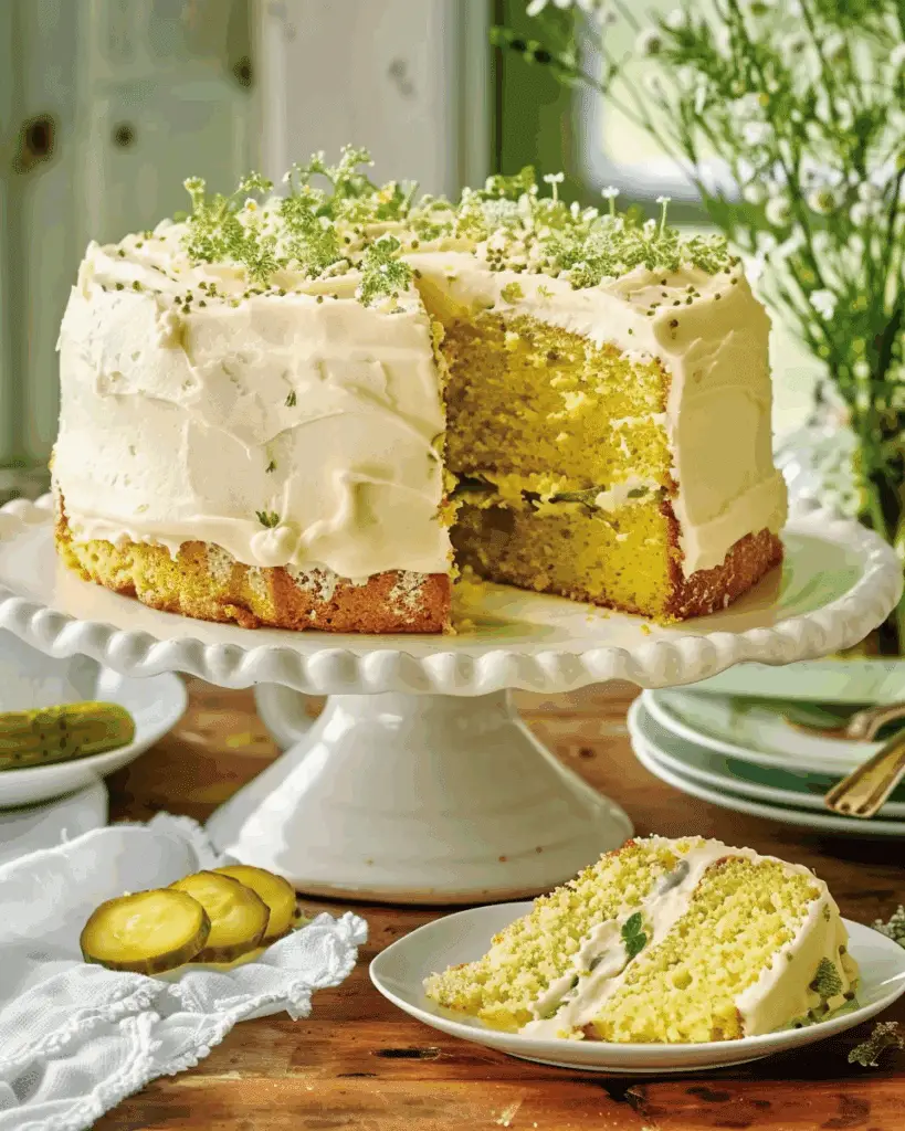 Dill Pickle Cake | Sue Recipe