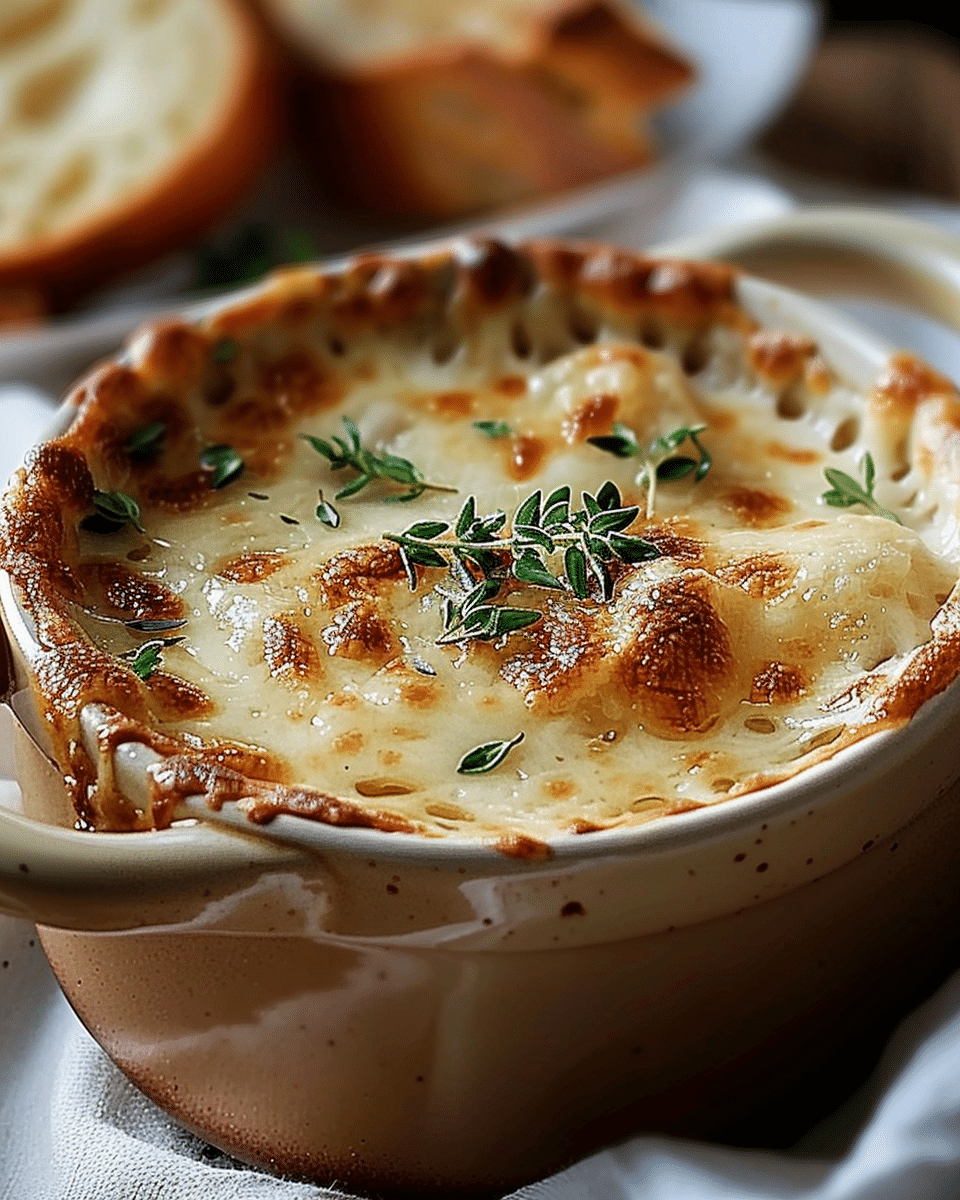 Irresistible FRENCH ONION SOUP GRATINÉE Recipe to Savor | Sue Recipe