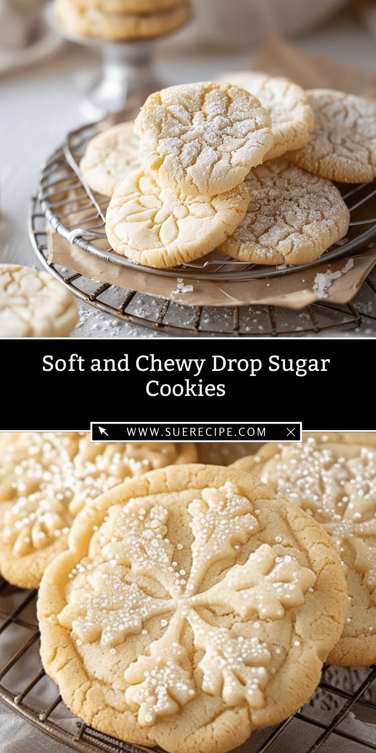 Soft and Chewy Drop Sugar Cookies | Sue Recipe