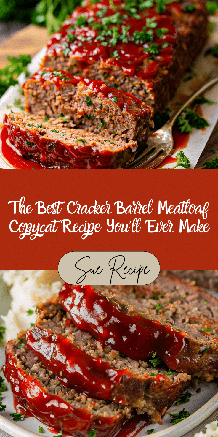 Cracker Barrel Meatloaf Copycat Recipe | Sue Recipe
