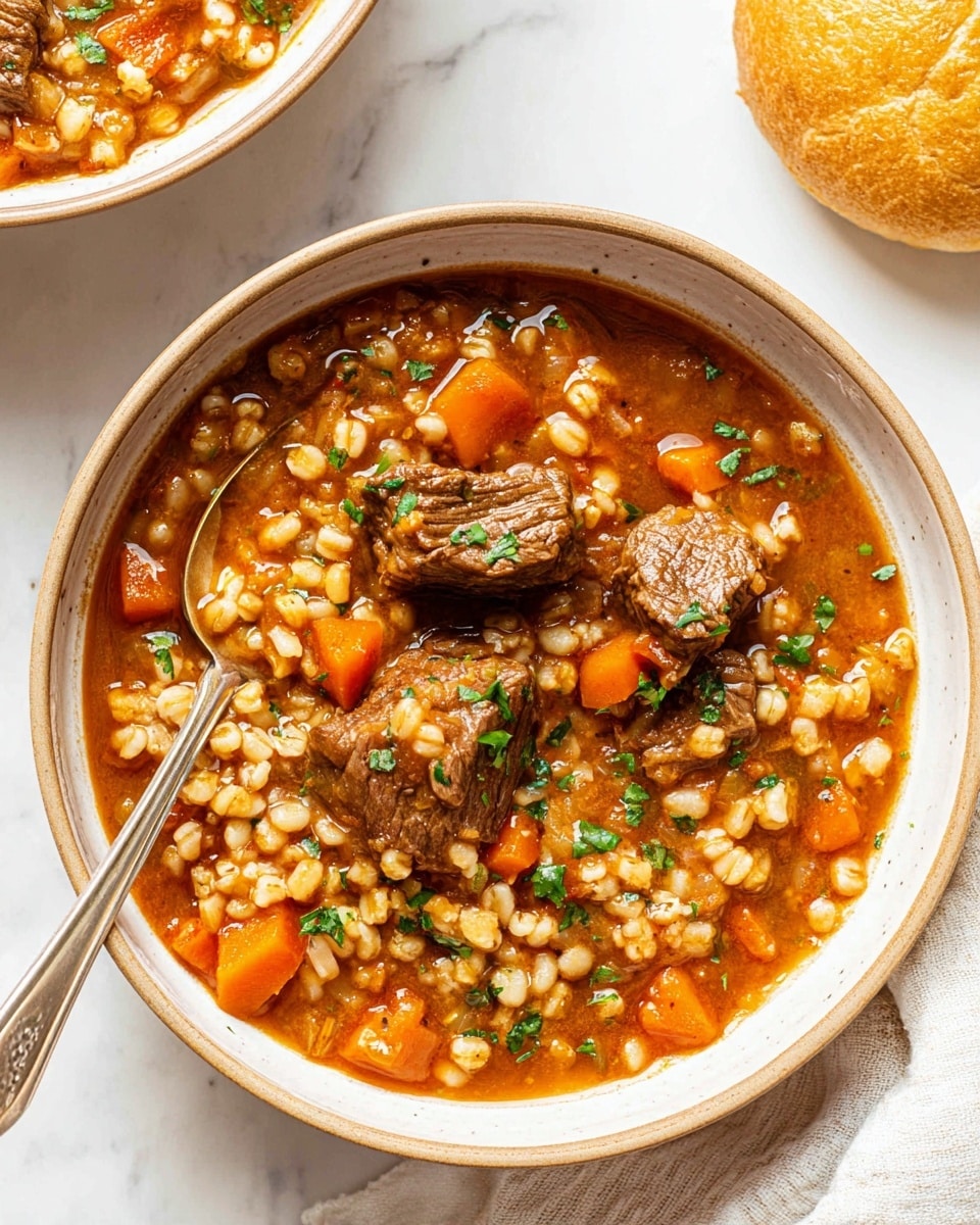 Beef Barley Soup: Cozy, Hearty & Flavorful Favorite