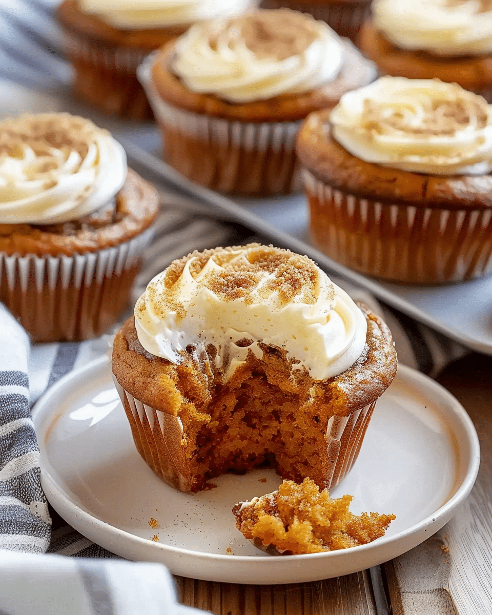 Fluffy Copycat Starbucks Pumpkin Cream Cheese Muffins | Sue Recipe