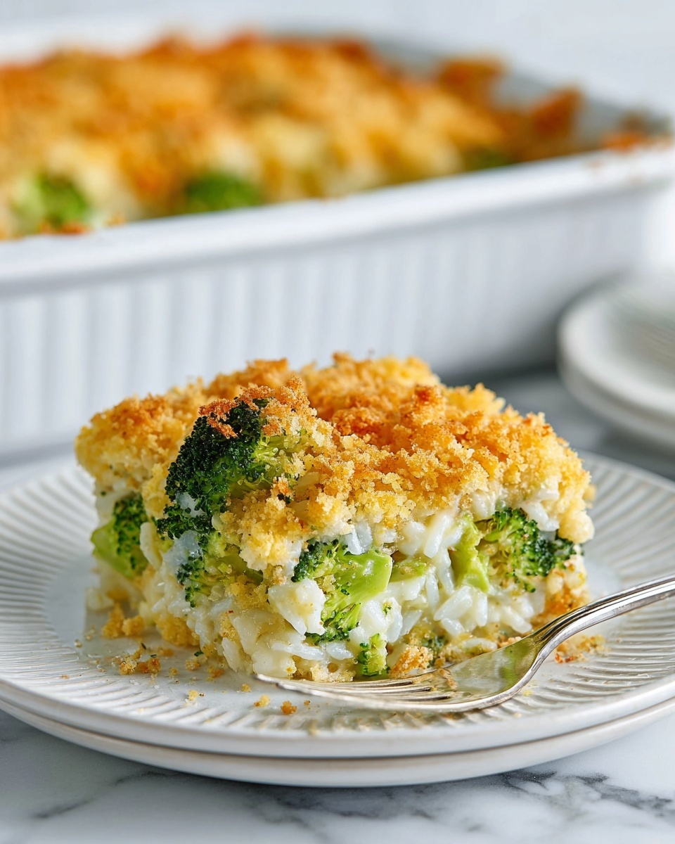 Broccoli Rice Casserole: Creamy & Cheesy Vegetable Bake