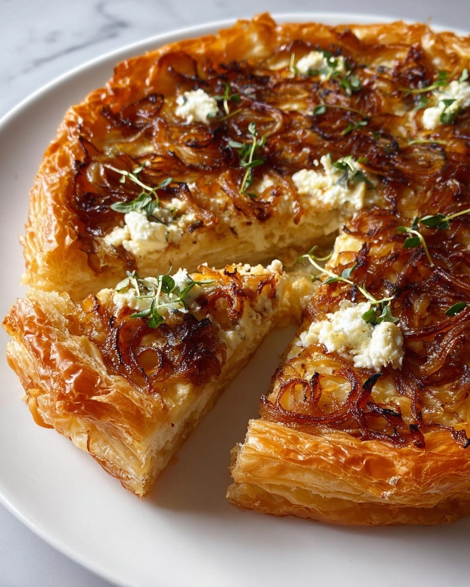 Caramelized Onion and Goat Cheese Tarts: Elegant & Easy Appetizer