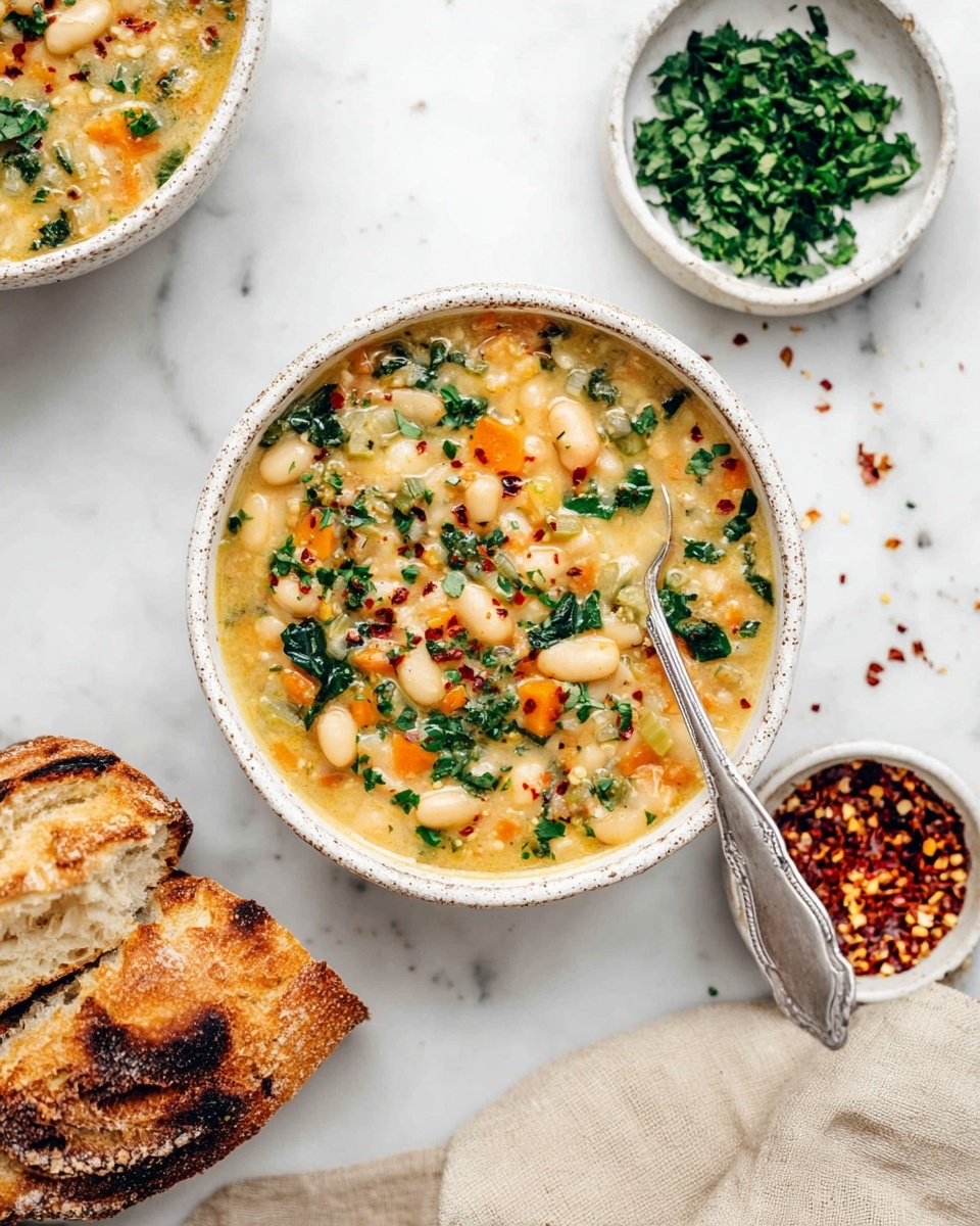 Tuscan White Bean Soup: Hearty & Flavorful Comfort in a Bowl