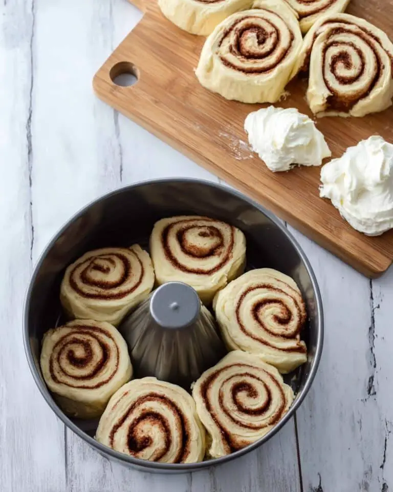 Cinnamon Roll King Cake with Colorful Icing | Festive & Delicious