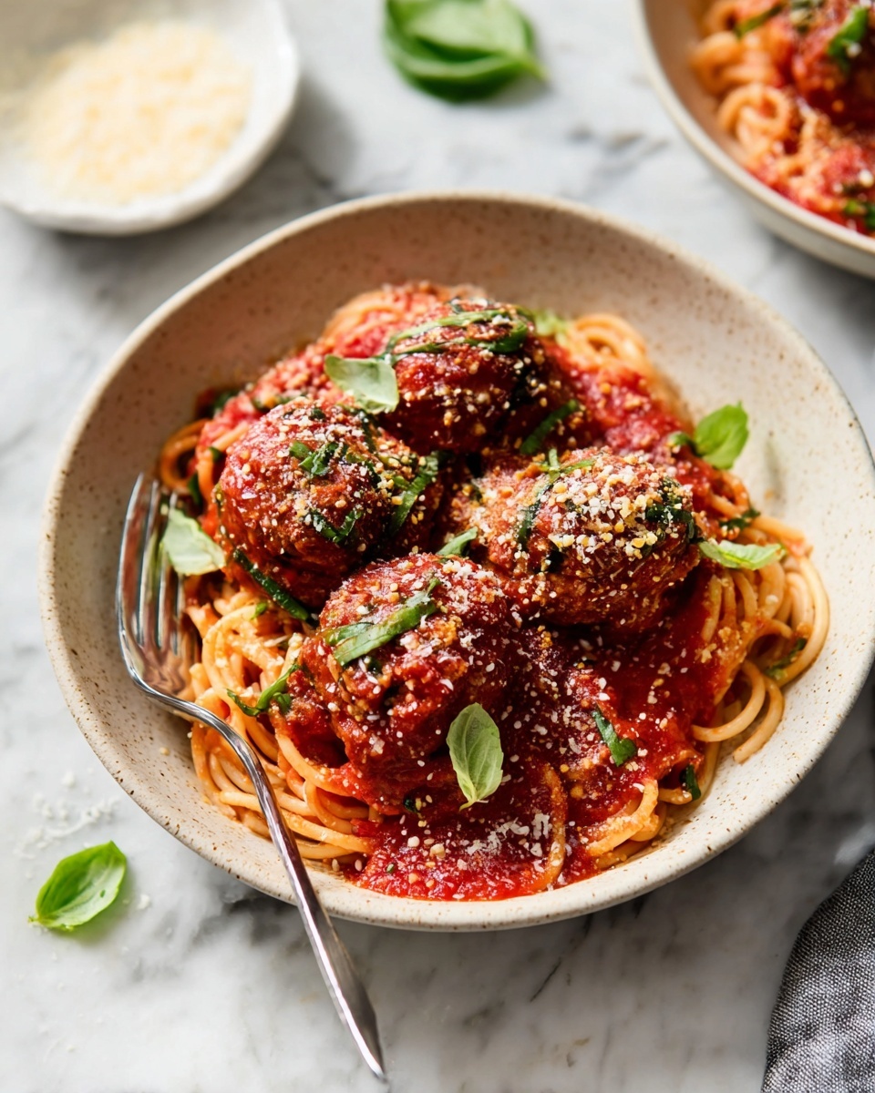 Baked Italian Meatballs Recipe – Juicy & Flavorful Italian Dinner