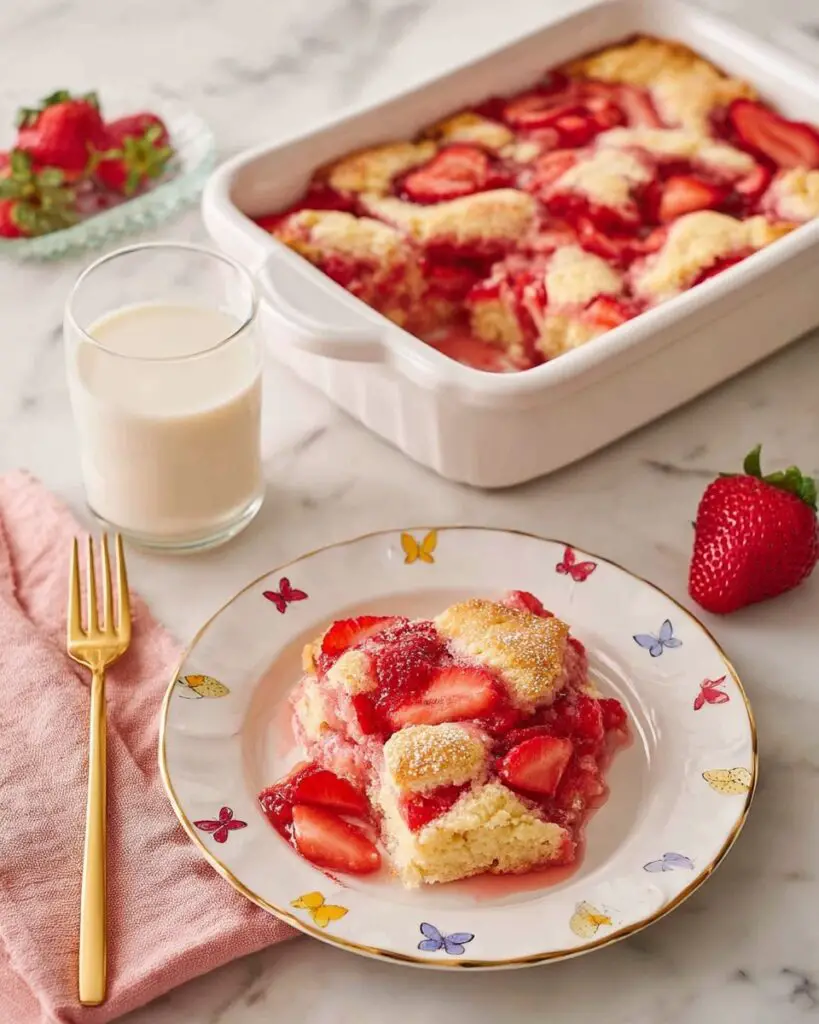 Sweet Strawberry Cobbler: Irresistible Summer Fruit Dessert