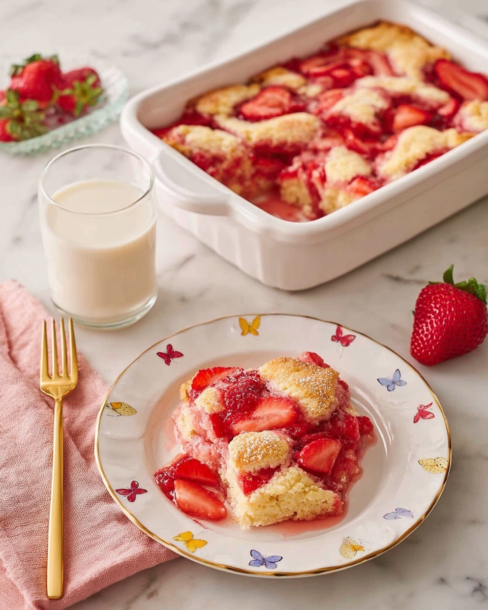 Sweet Strawberry Cobbler: Irresistible Summer Fruit Dessert