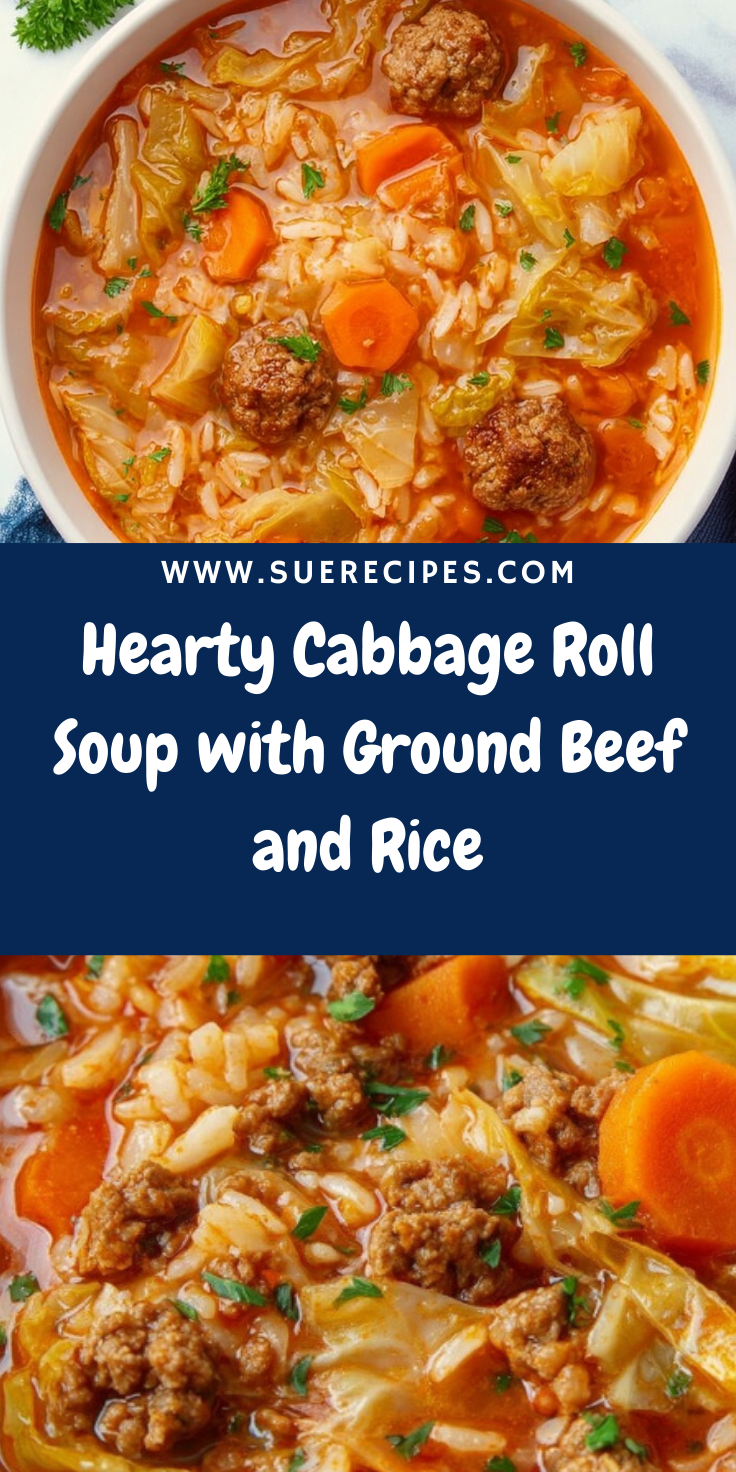Cabbage Roll Soup: Hearty & Cozy One-Pot Comfort Food