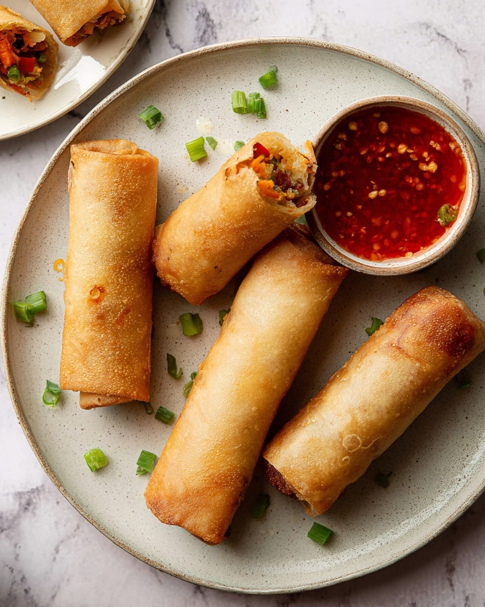 Chicken Spring Rolls: Crispy, Flavorful & Easy to Make