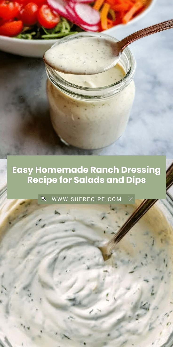 Homemade Ranch Dressing: Delicious & Easy to Make